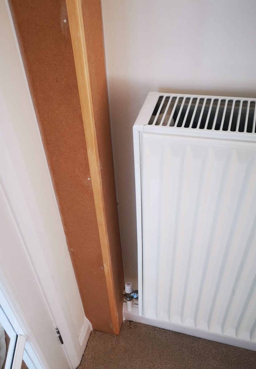 Boxing in pipework – Hampshire Joinery